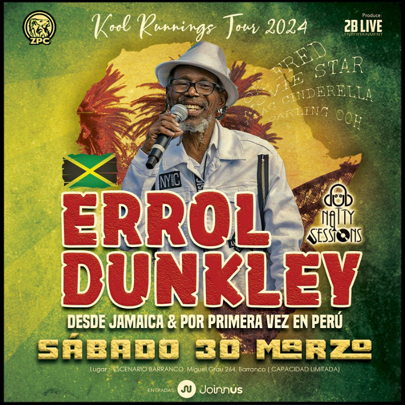 Errol Dunkley en Lima 2024 - Por primera vez